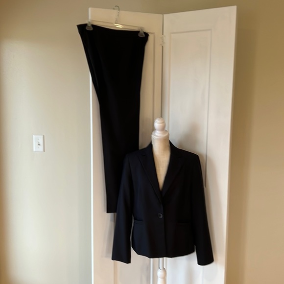 Kasper | Jackets & Coats | Kasper Blue 2 Piece Suit Blazer And Pants ...